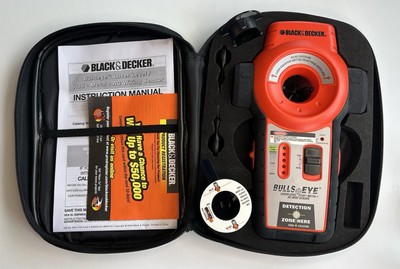 Black & Decker Bulls Eye Laser Level BDL110S Stud Finder Metal AC ...