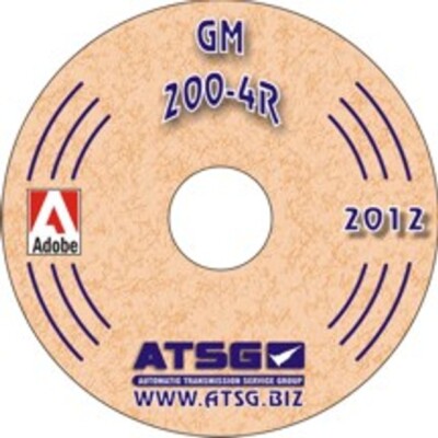 ATSG GM THM 200-4R Transmission Rebuild Manual on CD-ROM 83-2004RTM | eBay