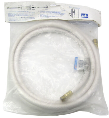 NEW IP010 | ICE MAKER 10' FOOT BRAIDED PVC WATER LINE 1/4C x 1/4C *1YR ...