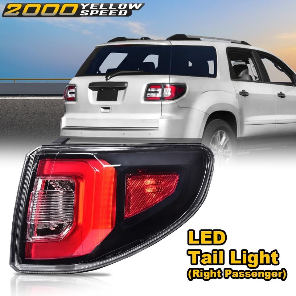 Passenger Tail Light Lamp Brake Taillamps Fit For GMC 2013-2016 Acadia ...