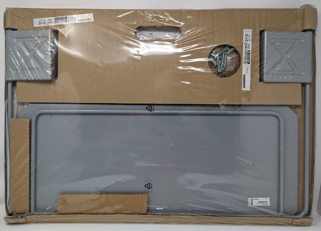 IKEA SummerA Gray Metal Sliding Pull-out Keyboard Shelf 10035 for sale ...