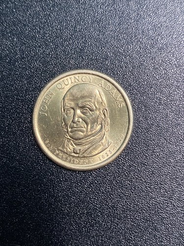 Presidential dollar coin 6th President John Quincy Adams 1825-1829 ...