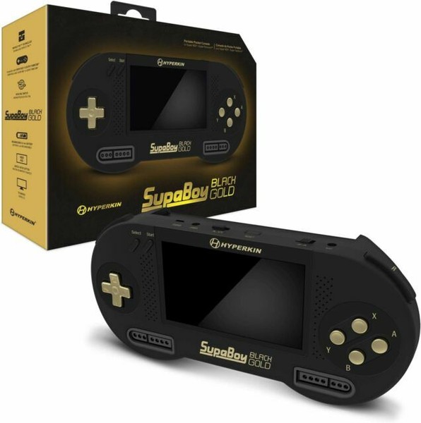 Hyperkin SupaBoy Portable Pocket BlackGold Console for sale online | eBay