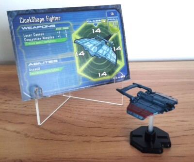 Figurine Star Wars Starship Battles : CloakShape Fighter 46/60 | eBay