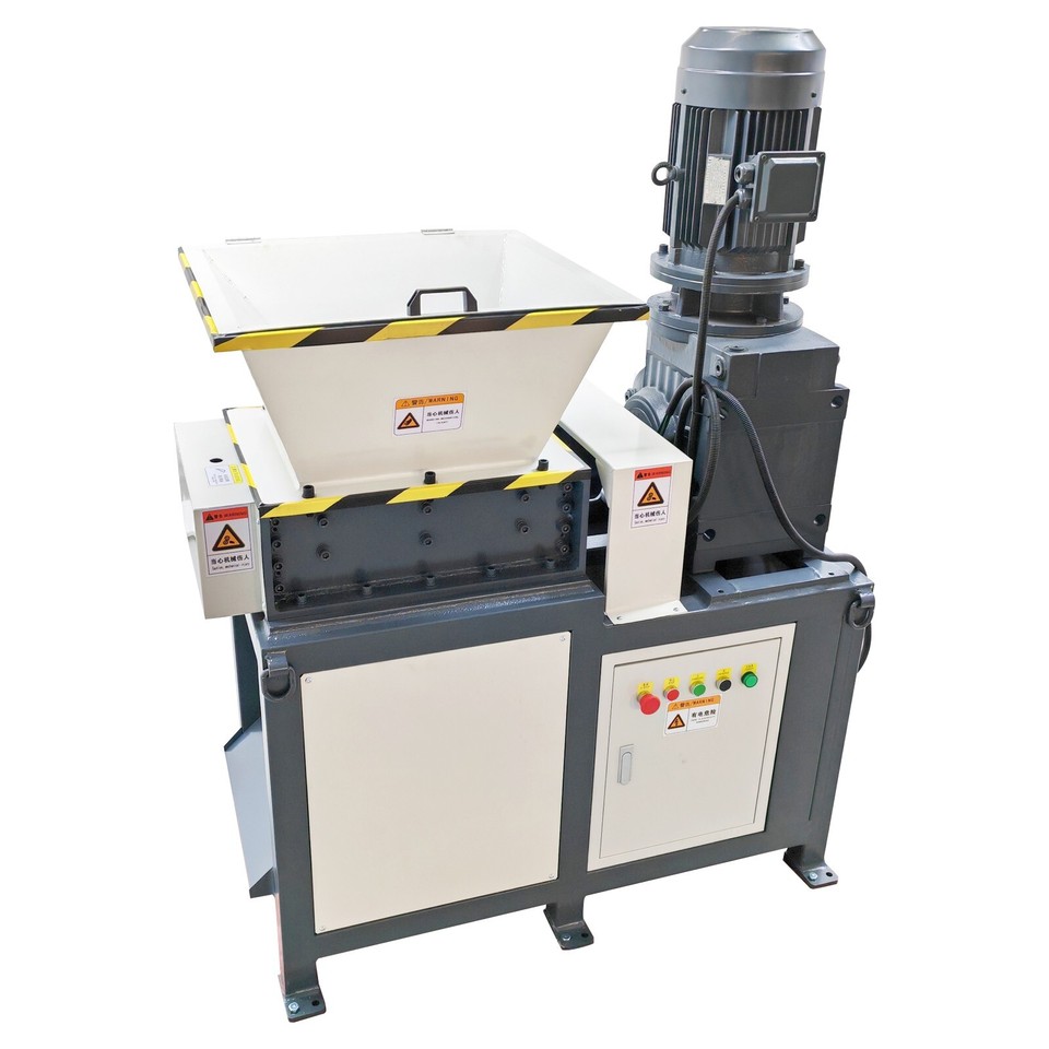 220V Universal Biaxial Crusher Hard Disk Shredder Waste Metal Extrusion ...