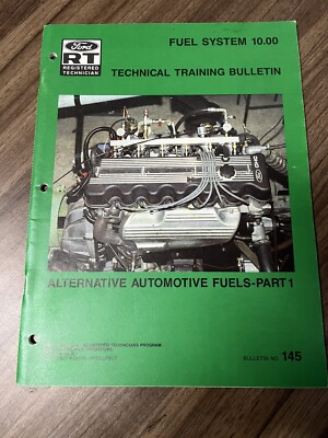 FORD Registered Technician Training Book FUEL SYSTEM AUTOMOTIVE 10.00 ...