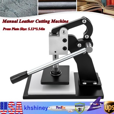 Black Hand Leather Mold Stamping Machine Manual Leather Mold Die ...