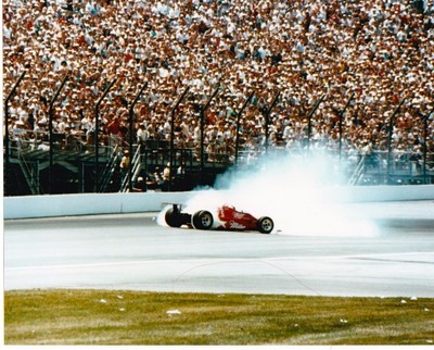 DANNY SULLIVAN MARIO ANDRETTI 1985 INDY 500 SPIN TO WIN #1 8 X 10 PHOTO ...