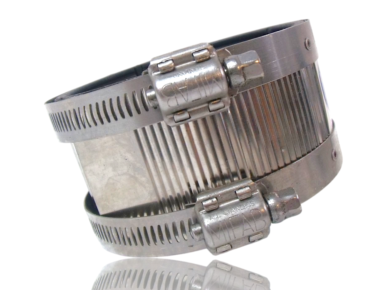 (Lot of 12) NSF CISPI 310 Stainless Steel & Rubber 3" Coupling, No-Hub ...