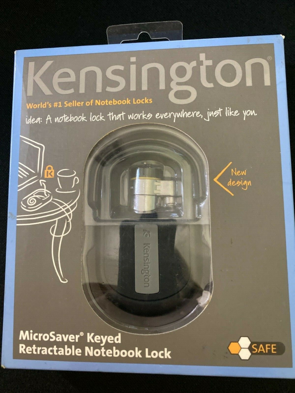 Kensington MicroSaver Retractable Notebook Lock | eBay