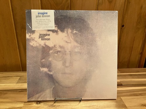 JOHN LENNON IMAGINE ULTIMATE MIXES white vinyl 2 lp 50th anniversary ...