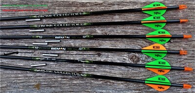 BONECOLLECTOR ARROWS SIZE 500 INSERTS INSTALLED CUT TO LENGTH FREE | eBay