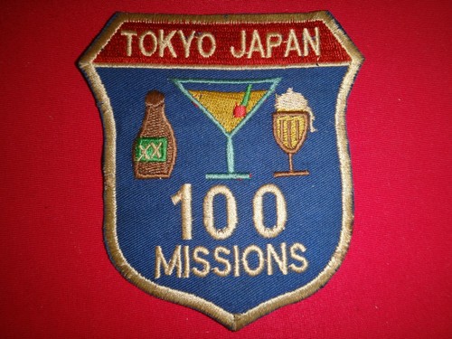 USAF 7th Airborne Command & Contrôle Escadron Tokyo Japon 100 Missions ...