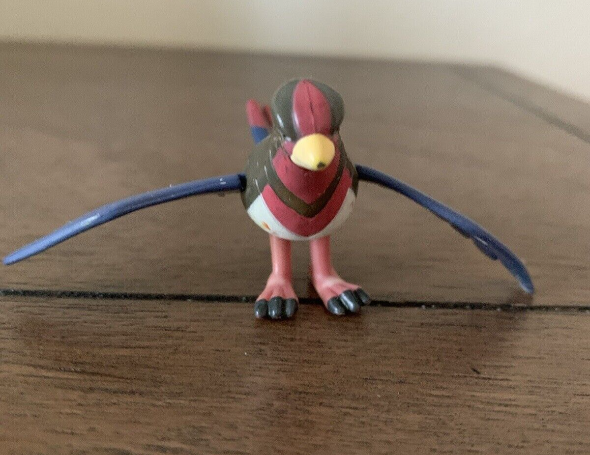 Nintendo Pokemon 2004 Hasbro Swellow 1.5" Bird Action Figure Toy Flawed ...