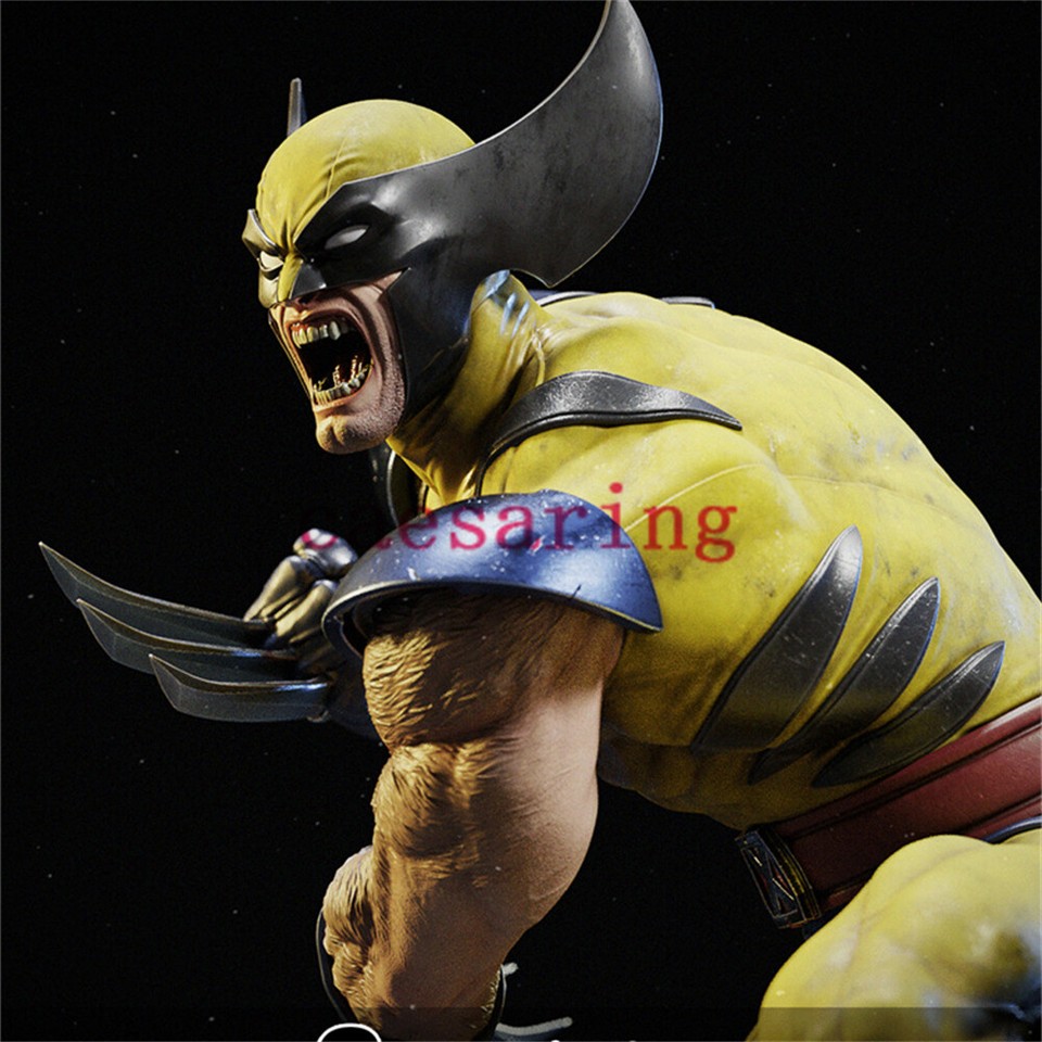 Wolverine 3D Printing Figure Unpainted Model Sculpture GK Blank Kit New ...