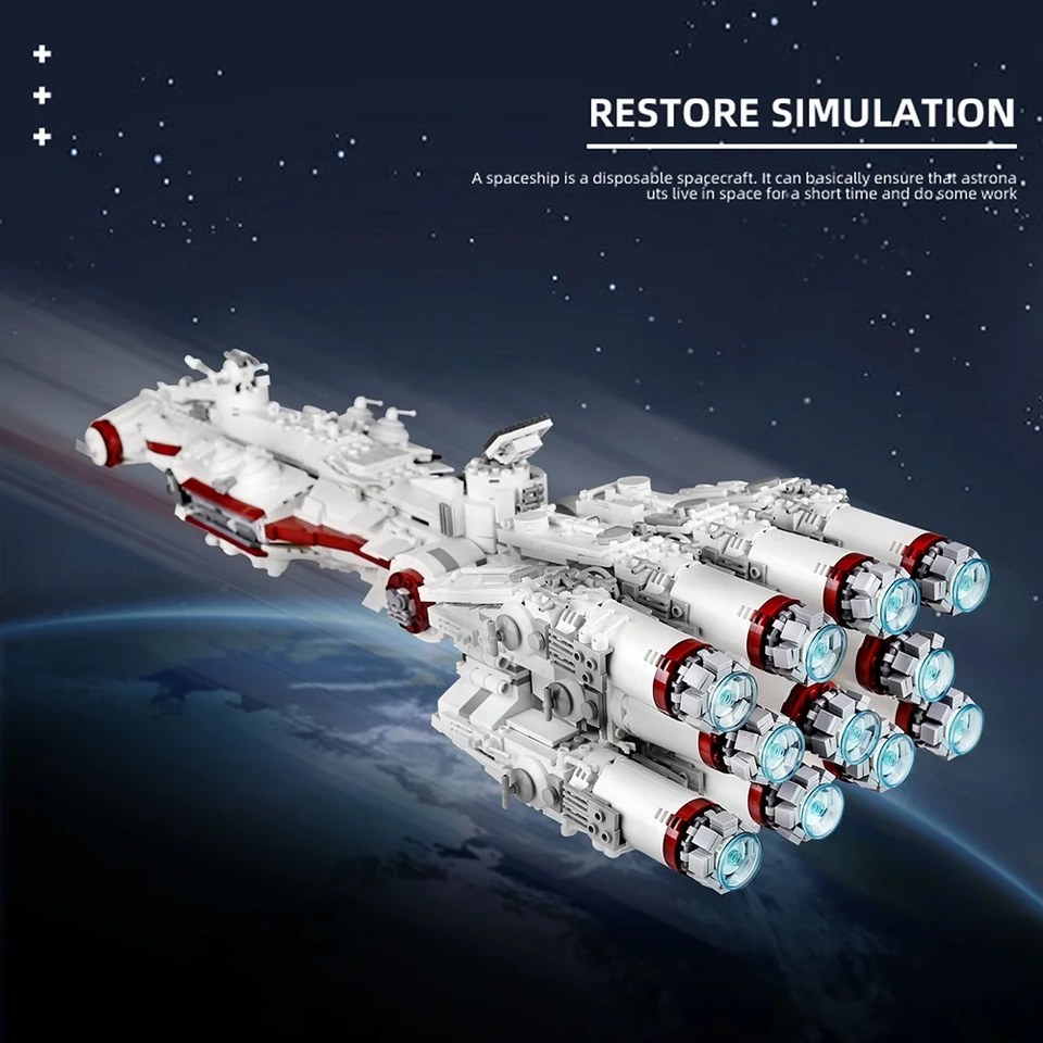 MOULD KING 21003 Starship Blockade Runner Corvette Tantive IV # 2905 ...