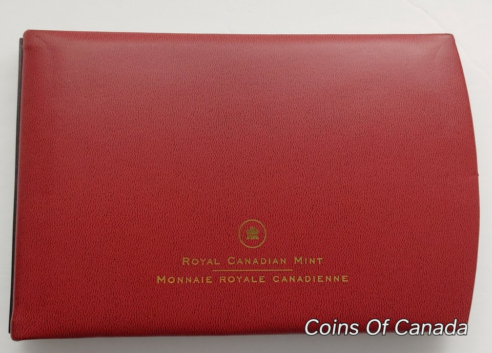 2005 Canada 8 Coin Silver PROOF Set w/ Gold Plated Silver Dollar # ...