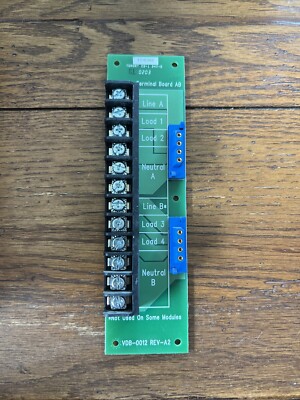 Vantage Master Terminal Board AB VDB-0012 REV-A2 | eBay
