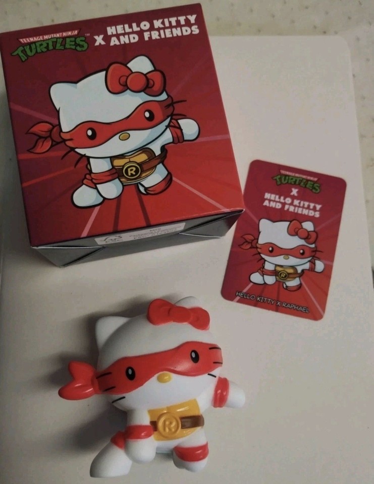 McDonalds Teenage Mutant Ninja Turtles X Hello Kitty x Raphael Happy ...