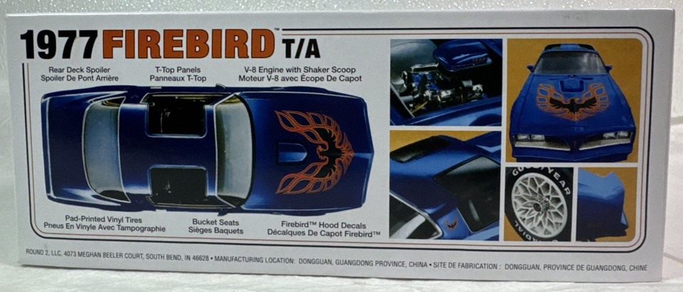 MPC 916M 1/25 1977 Pontiac Firebird Convertible 2T Plastic Model Kit ...