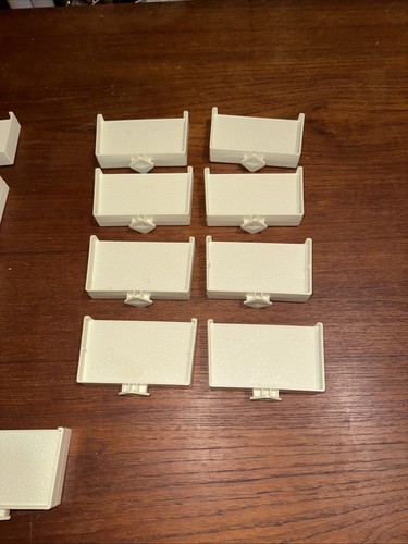 Vintage Hot Wheels Track Riser Supports Mattel (White Simulated Brick ...