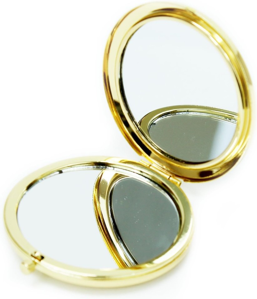 Mary Square STRONG IS THE NEW PRETTY Compact Mirror - Pink and Gold NEW ...