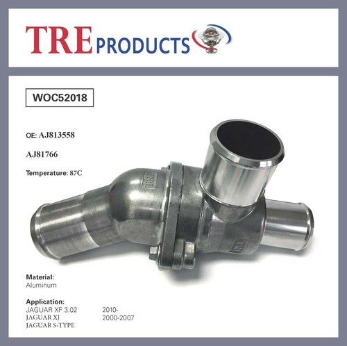 JAGUAR XF/ XJ / S-Type - THERMOSTAT HOUSING 87C - SEE : AJ81766 | eBay UK