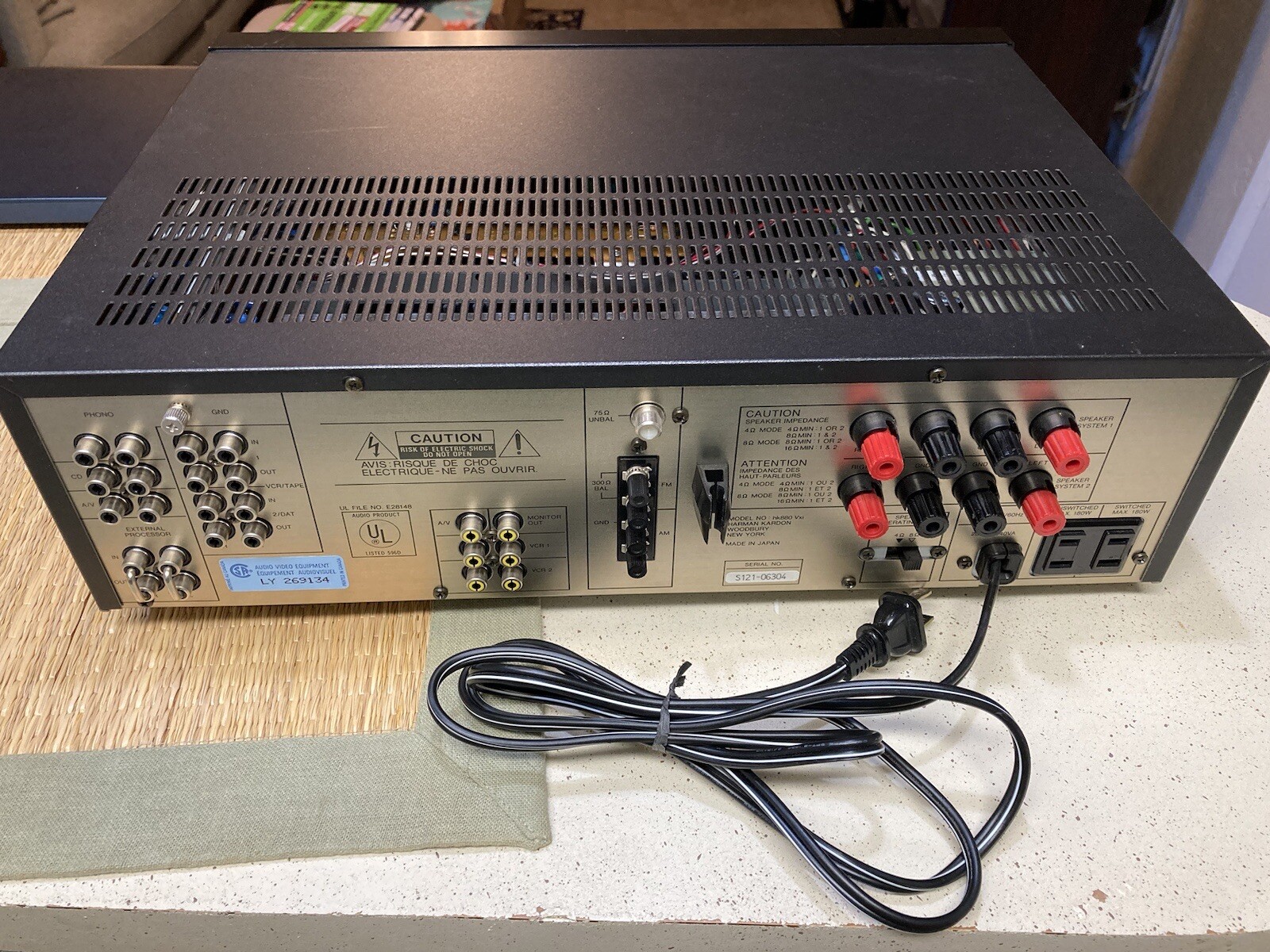 Harman Kardon hk880 Vxi Vintage High Voltage / High Current Stereo ...