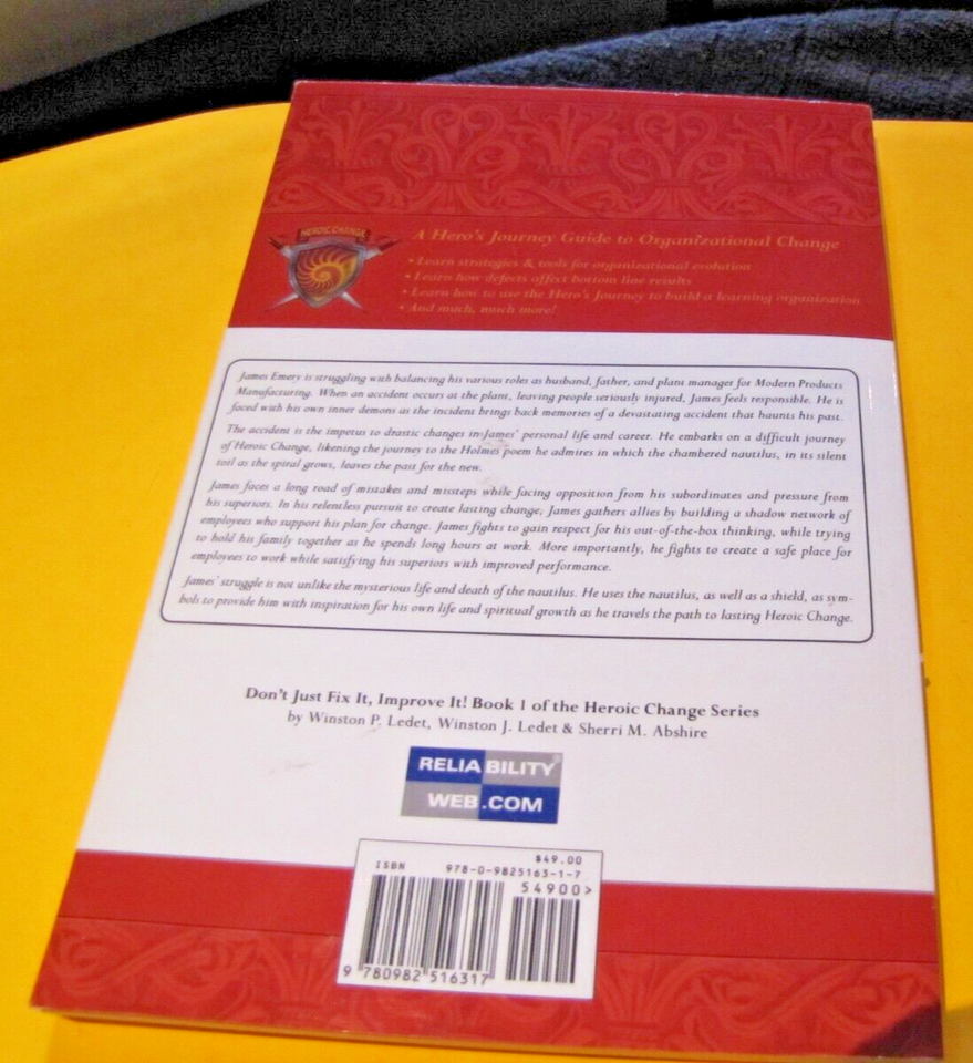 DON'T JUST FIX IT, IMPROVE IT! A JOURNEY TO THE PRECISION By Winston P ...