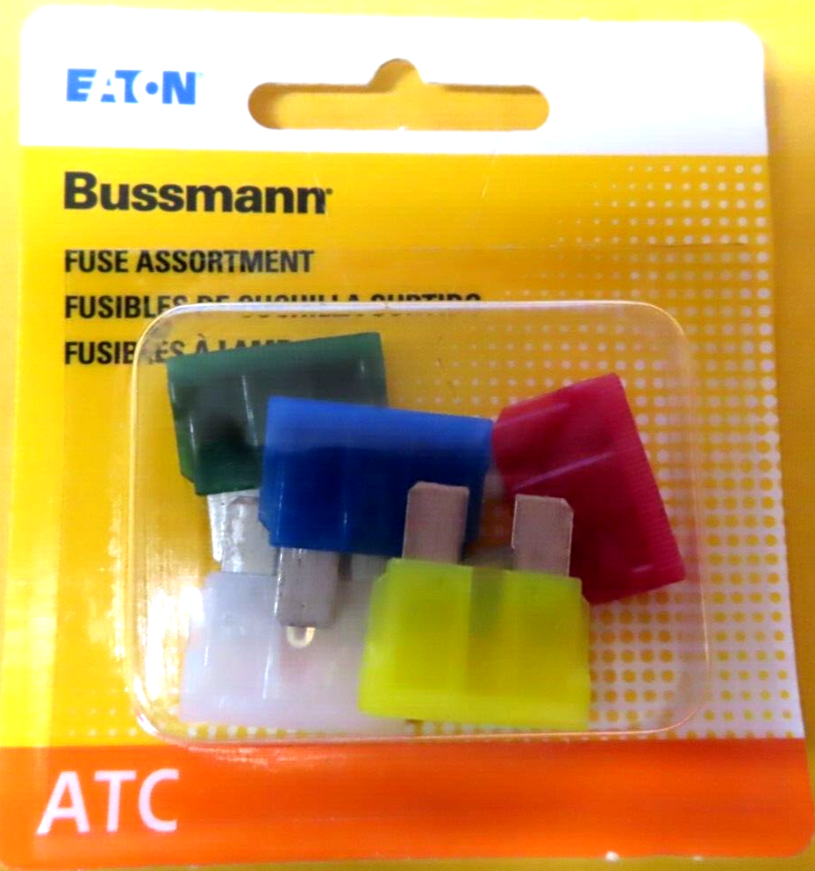 Buss Fuses High Amp Assortment Automotive 5 Pack NEW in package | eBay