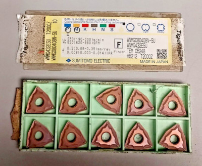 Sumitomo: Indexable Turning Inserts- WNMG432ESU-T2000Z, WNMG080408N-SU ...