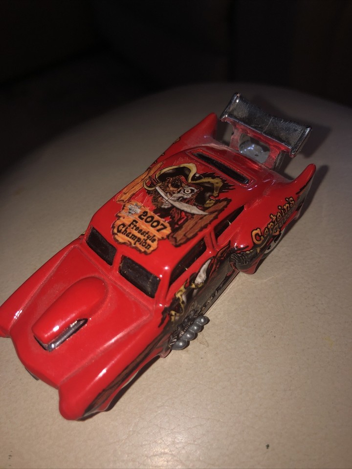 Rare HOT WHEELS FIRE RODS Jaded 2007 Mattel Captain Curse Red | eBay