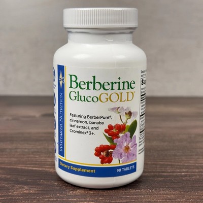Dr. Whitaker GlucoGold Berberine 90 Tablets – New And Sealed – 10/2027 ...