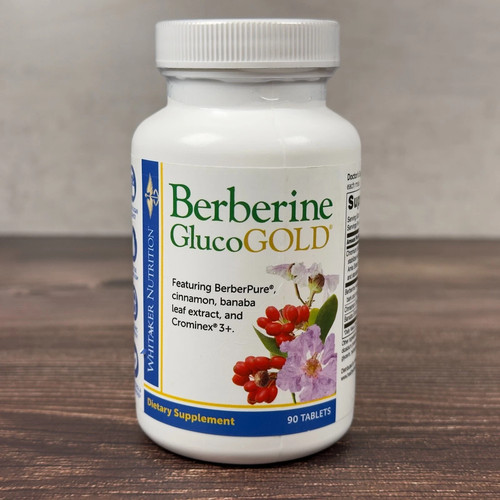 Dr. Whitaker GlucoGold Berberine 90 Tablets – New And Sealed – 10/2027 ...