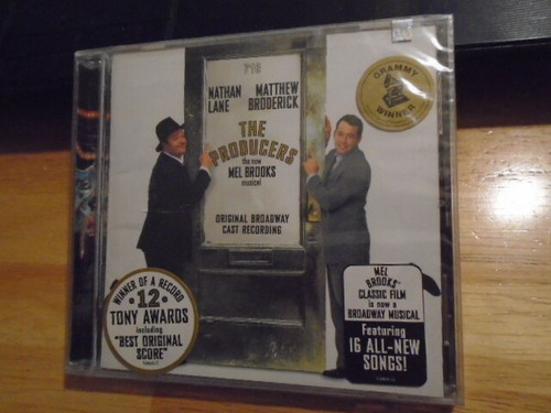 SEALED RARE OOP The Producers CD Broadway Cast musical MEL BROOKS ...