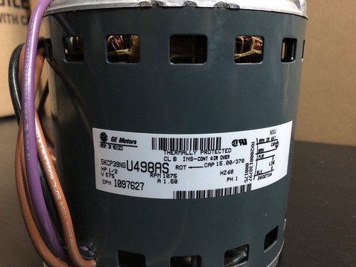 GE/ICP Fan Motor (5KCP39NG 1097627) 1075RPM 1/2HP 575V | eBay