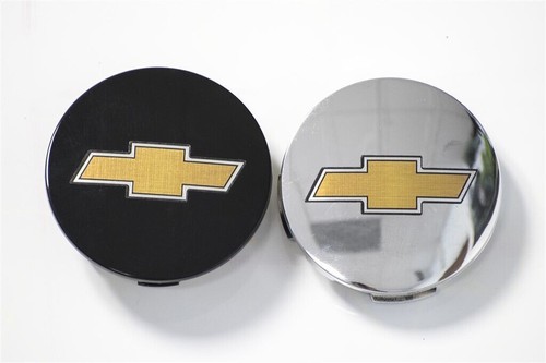 4 CHEVY TAHOE SILVERADO CENTER CAP LOGOS GOLD BOWTIE DECALS VINYL 20 22 ...