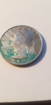 1990 USA Quarter Rare Color | eBay