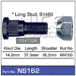 NICE PRODUCTS Stud & Nuts NS162 NS162 | eBay Australia