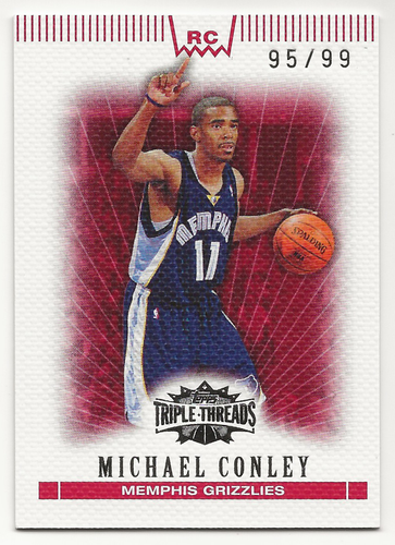2008 Topps Triple Threads #112 Michael Conley ROOKIE 95/99 GRIZZLIES | eBay