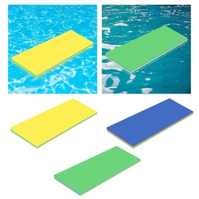 Water Floating Mat Pool Float Raft Play Floating Pad for Boating Beach ...