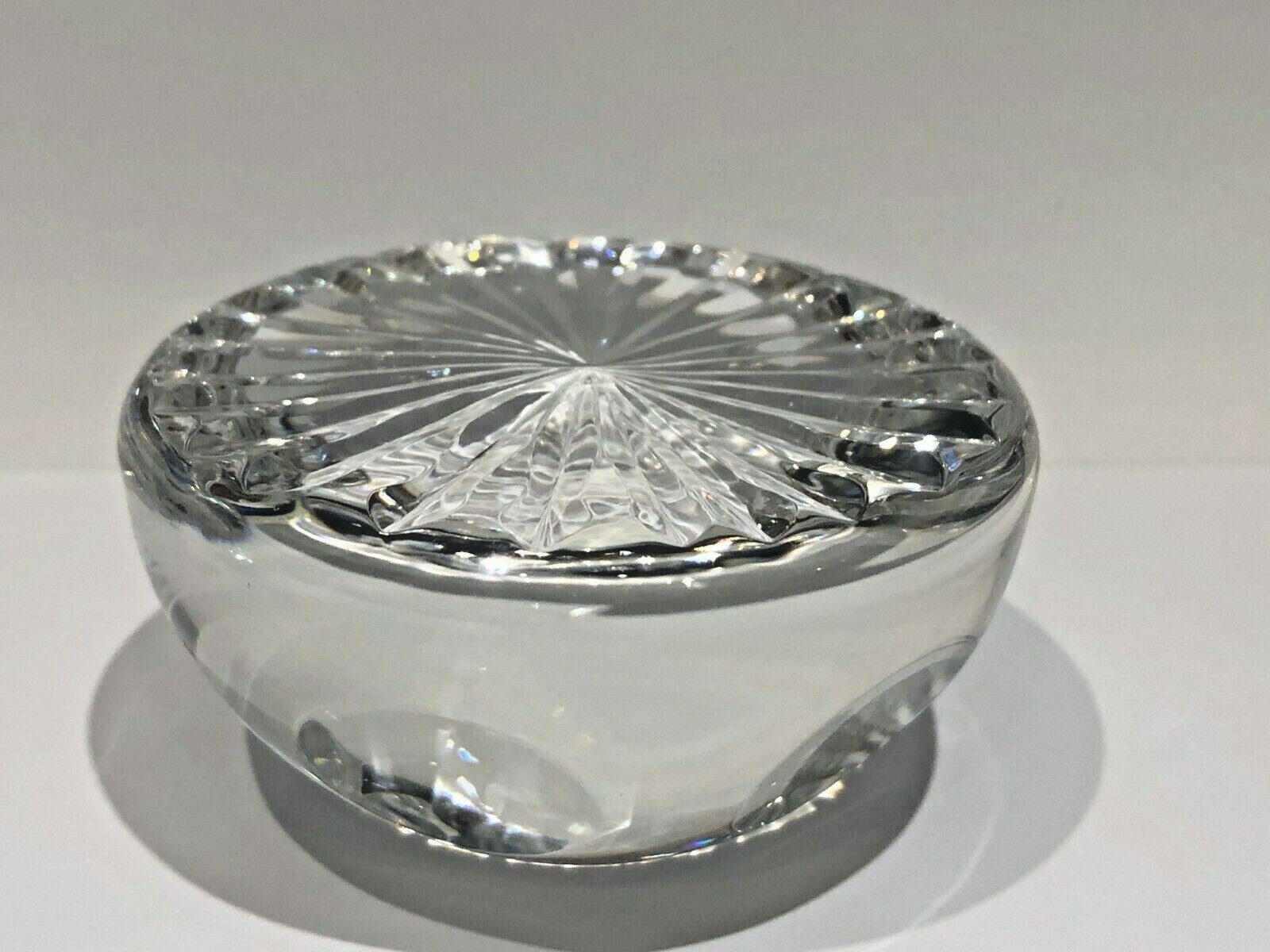LOVELY RARE EDINBURGH CRYSTAL PAPERWEIGHT 75 mm | eBay UK