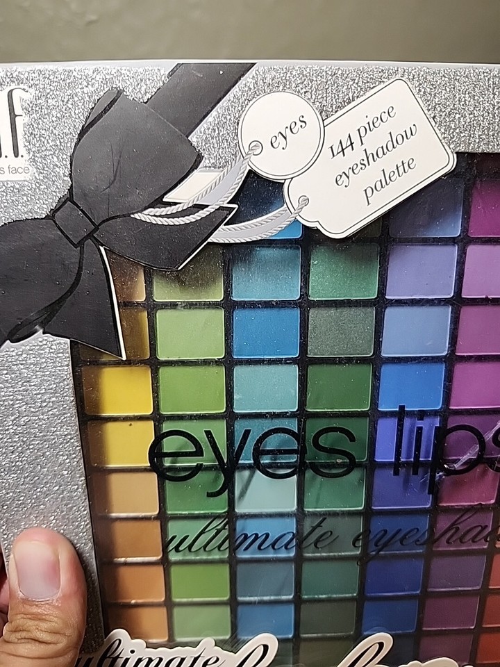 ELF STUDIOS Ultimate EYESHADOW Rainbow PALETTE Eyes Lips Face Makeup ...