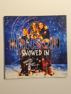 Hanson "Snowed In" CD Album - Signed / Autographed by Zac Hanson only ...