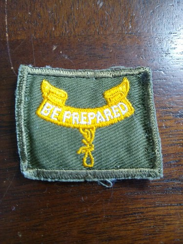 Vintage Boy Scouts of America Patch BSA Be Prepared Scroll Banner | eBay