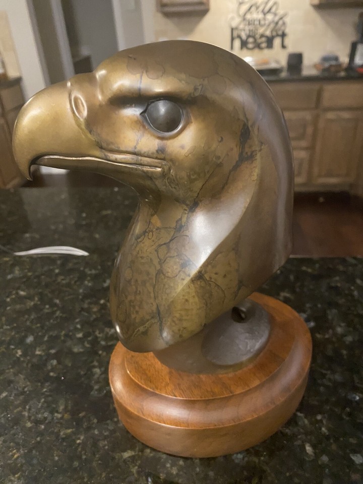 Jacques Mary Regat Silent Sentry Eagle Bronze - Numbered | eBay