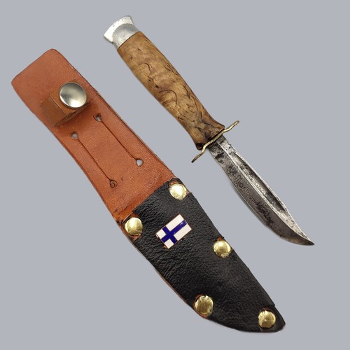 Vintage 1950s Finnish Puukko Knife Partio Scout Iisakki Järvenpää ...