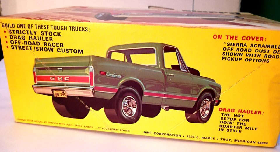 AMT Model TRUCK GMC SIERRA GRANDE Pickup 1/24 T364-225 | eBay