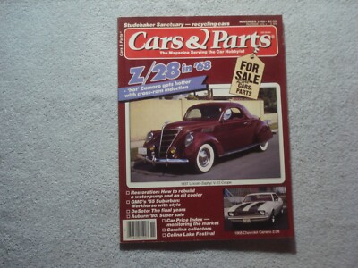 Vintage CARS & PARTS Magazine November 1990 | eBay