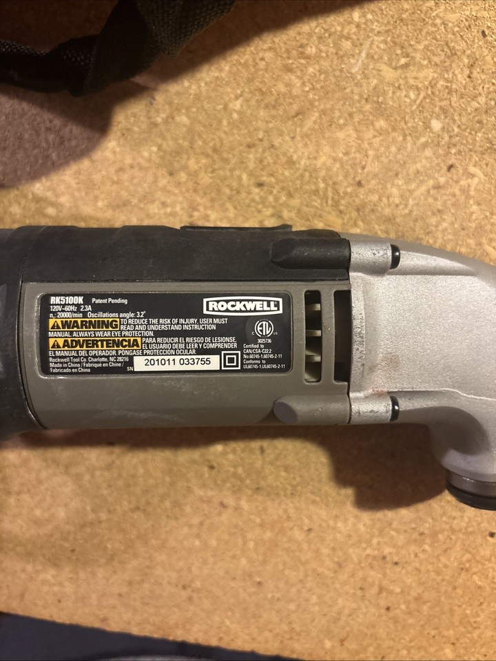 Rockwell Soni Crafter RK5100K Corded Oscillating Multi-Tool | eBay